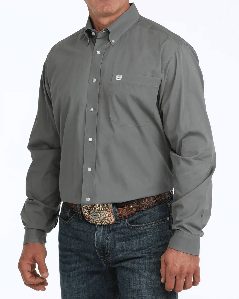 Camisa Cinch Manga Longa MTW1104238 - Texas Indian