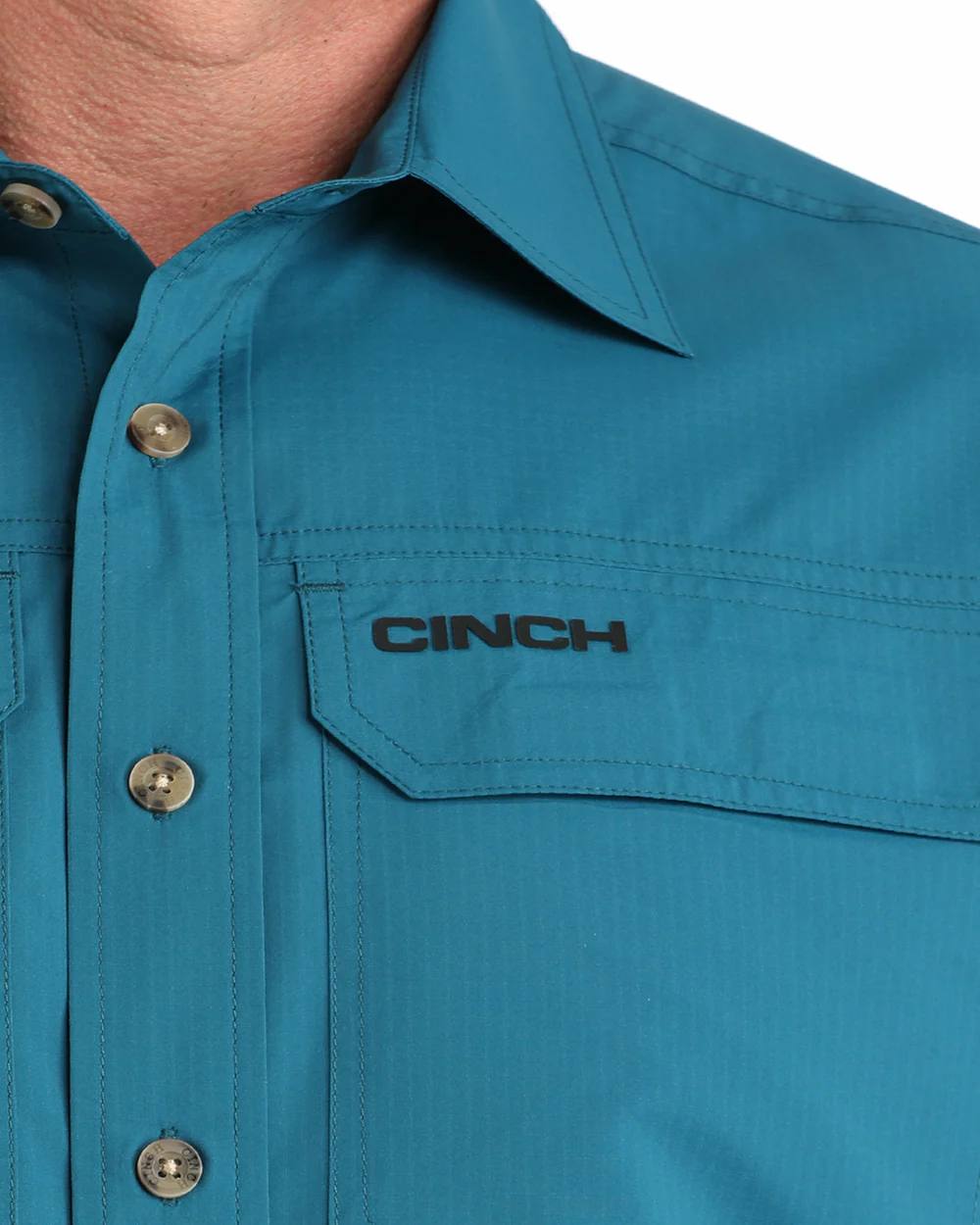 Camisa Cinch Manga Curta MTW1723004 - Texas Indian