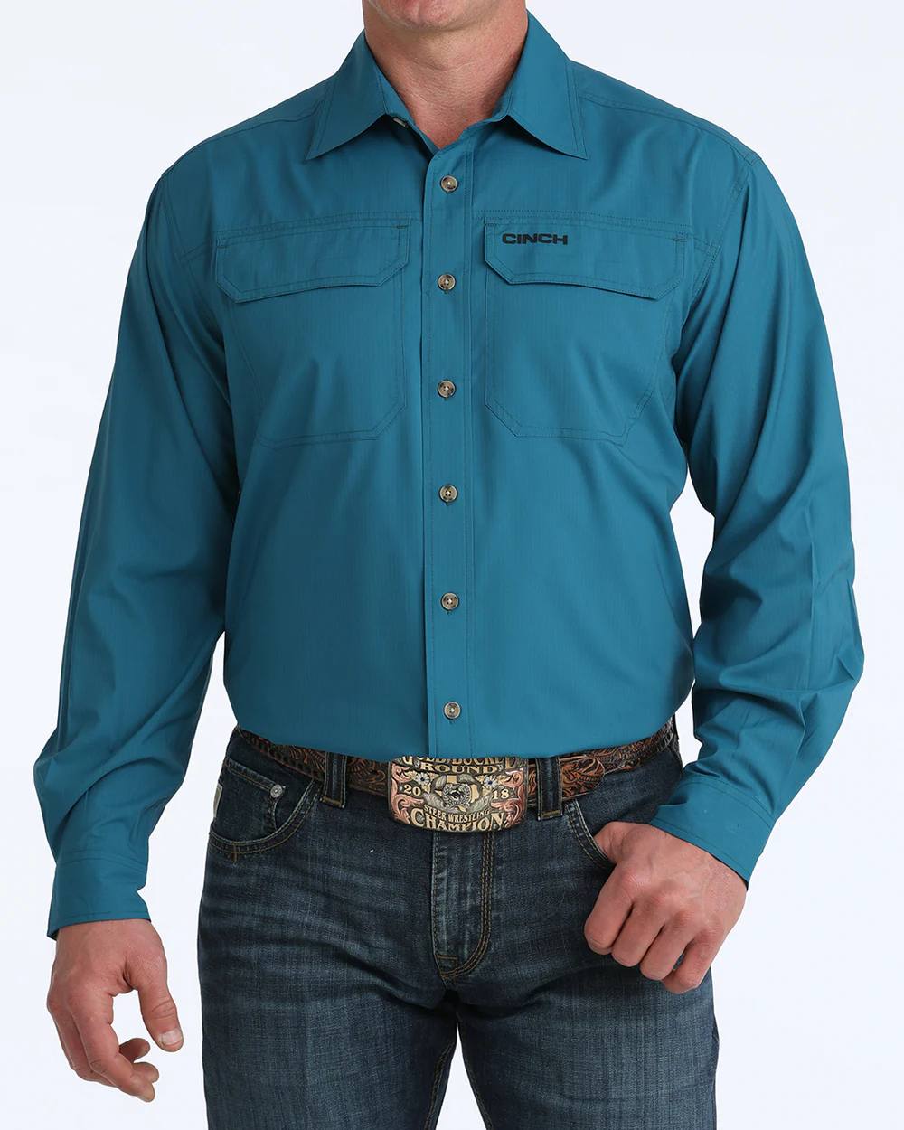 Camisa Cinch Manga Longa MTW1722004 - Texas Indian