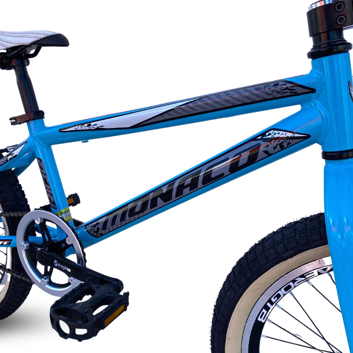 Bicicleta Mônaco Cross Ride 2022 aro 20 Reforçada - Azul - Bicicletaria ...