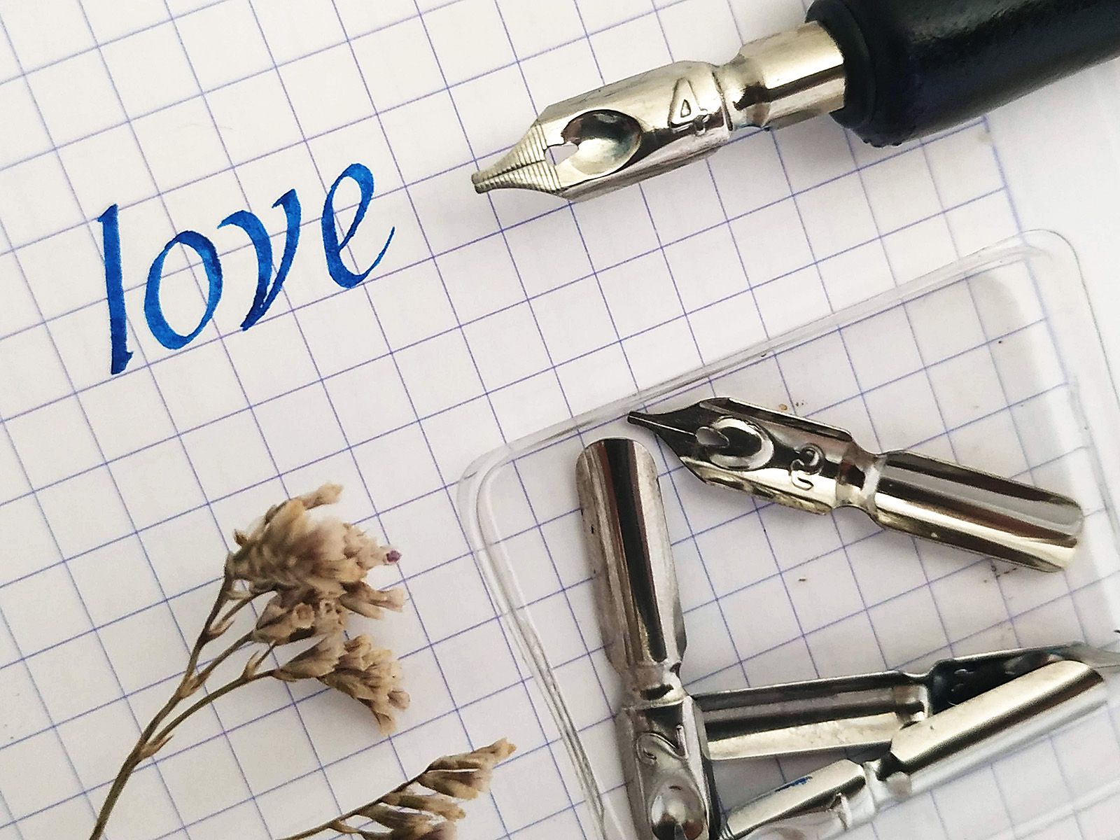 Kit Bico De Pena Sinoart Caligrafia Desenho Lettering - O Escriba ...