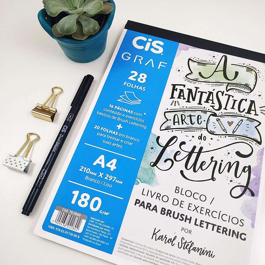 Kit Lettering Cis - O Escriba Materiais para Caligrafia