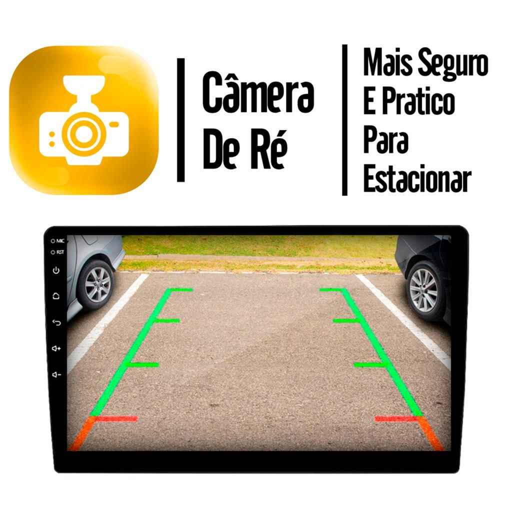 Kit Central Multimídia Android 9" Renault Sandero Logan 2015-2021 - Ecarshop