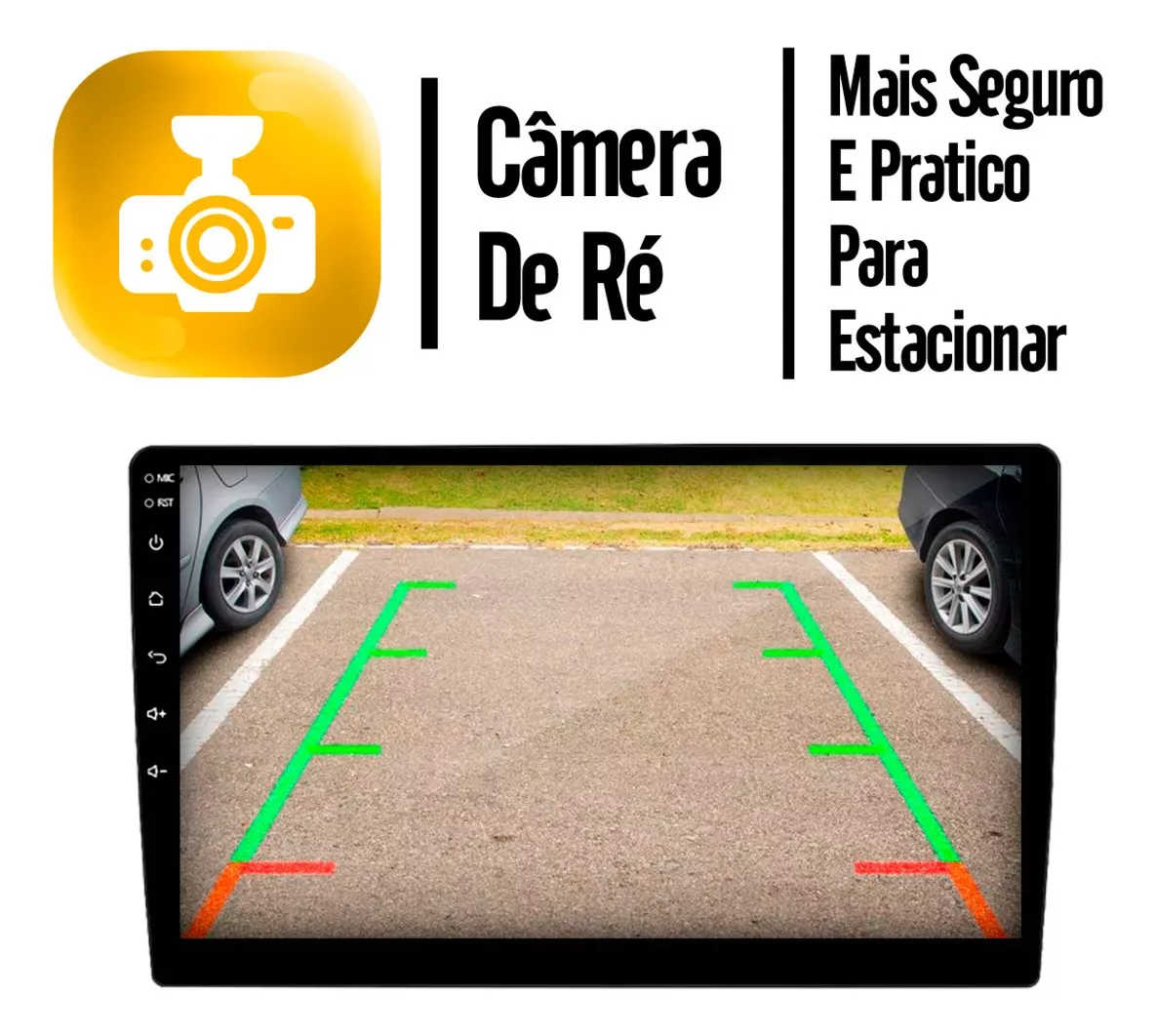 Kit Central Multimídia Android 9" Fiat Strada 2022 GPS TV Bluetooth - Ecarshop