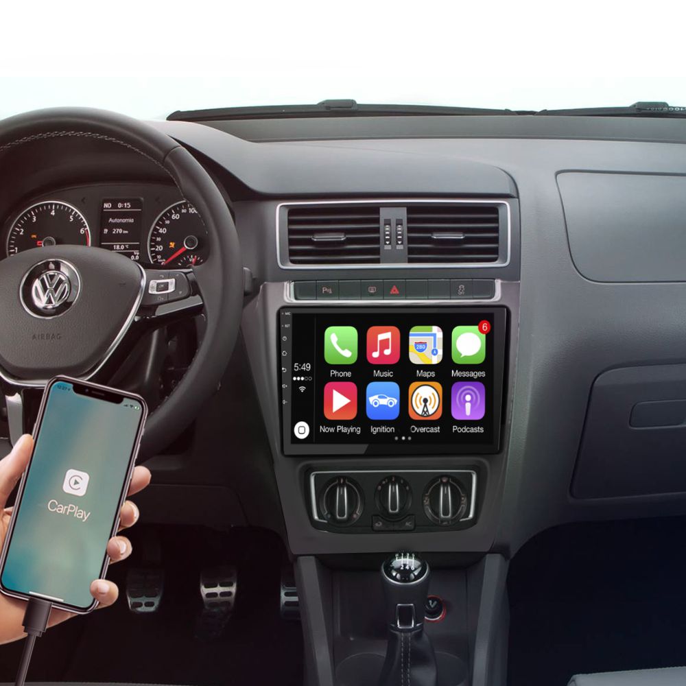 Kit Multimídia Carplay Android Auto Fox CrossFox Spacefox 9" Polegadas - Ecarshop