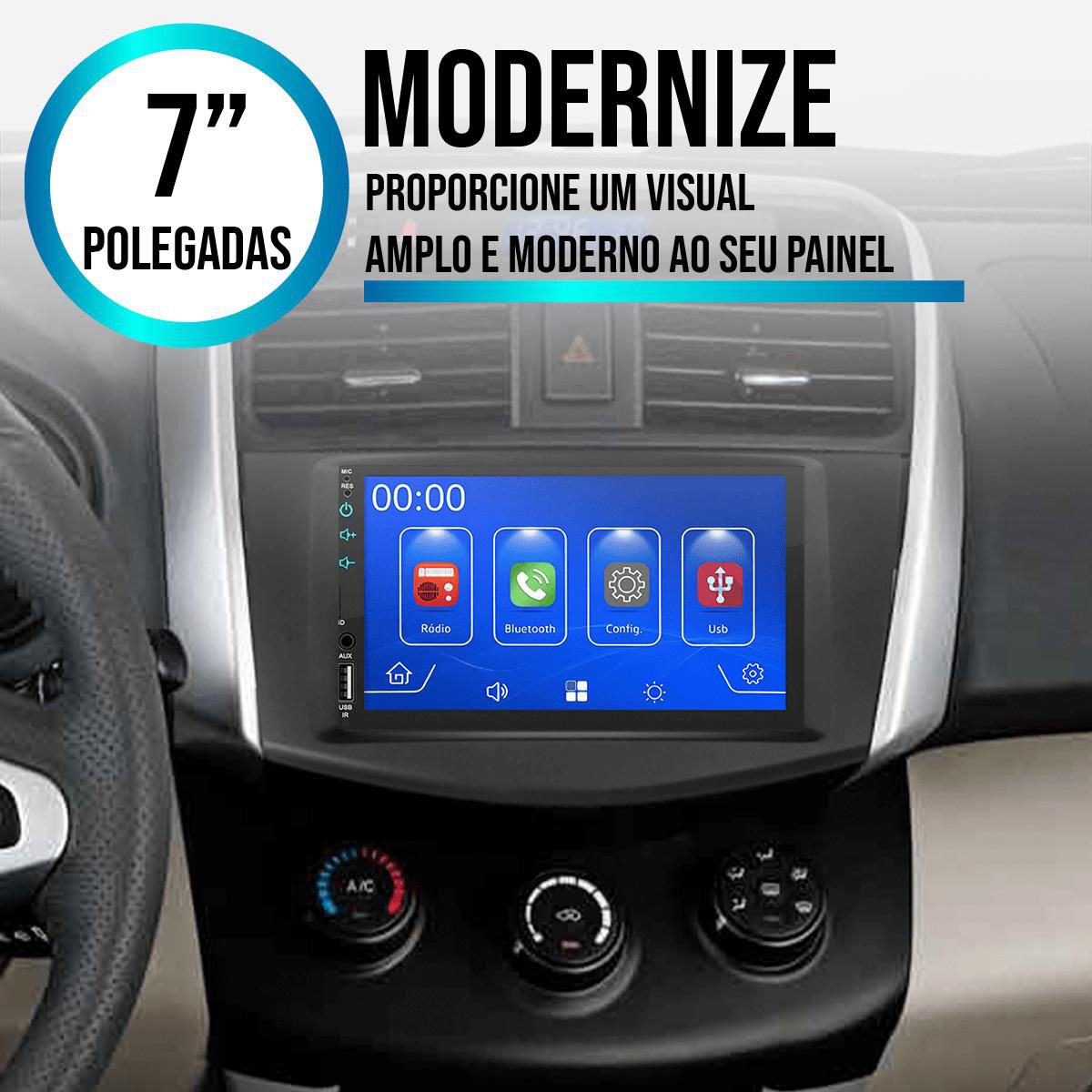 MP5 7 Polegadas CarPlay Android Auto Lifan X60 2013-2016 + Câmera ...
