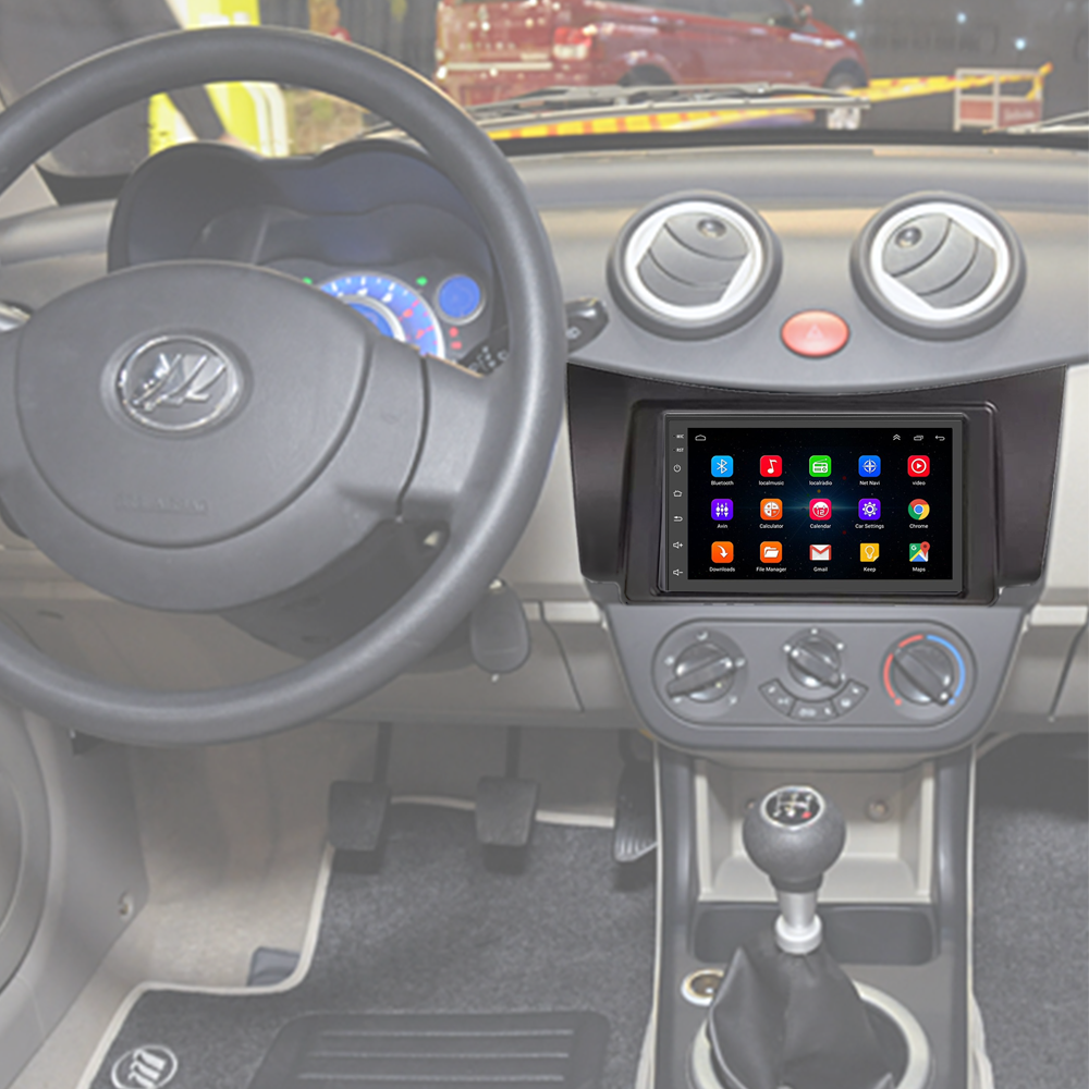 Kit Central Multimídia Android Lifan 320 2010-2012 GPS WIFi + Câmera ...