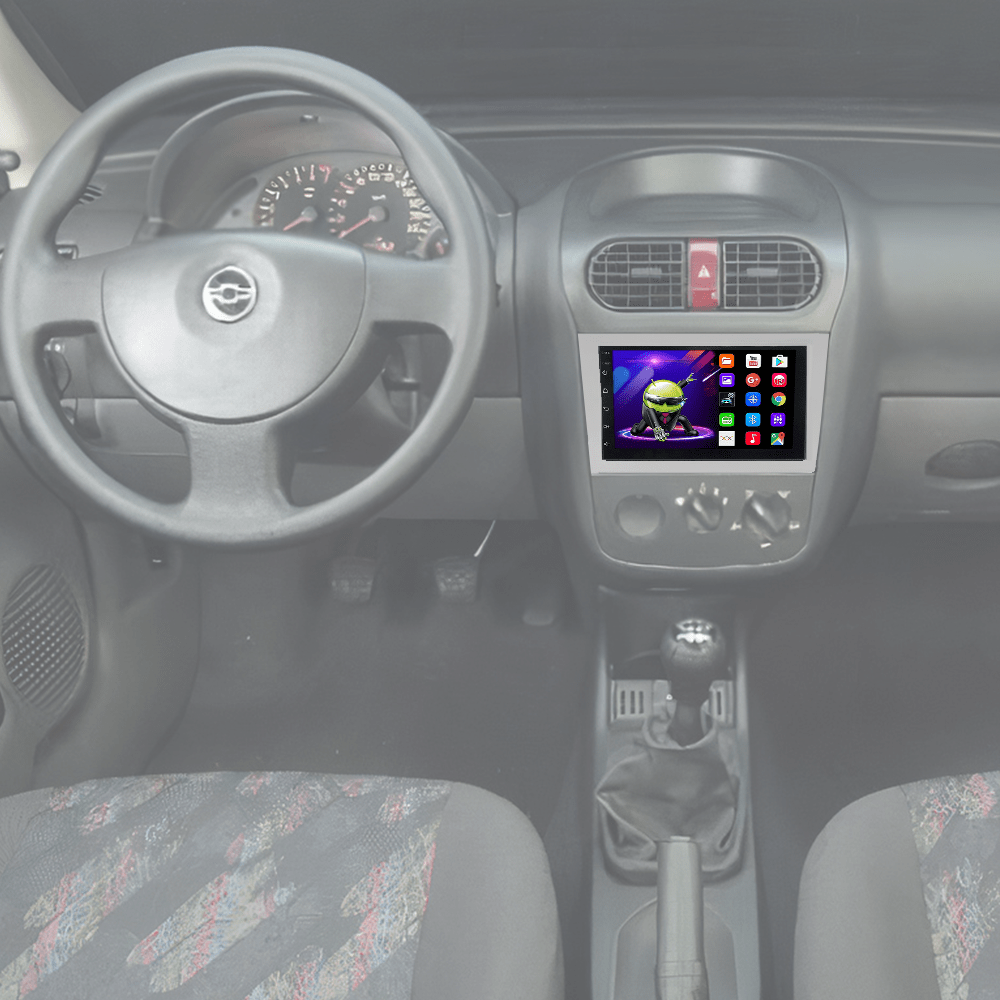 Kit Central Multimídia Corsa Montana, Vectra e Meriva 2002-2012 - Ecarshop