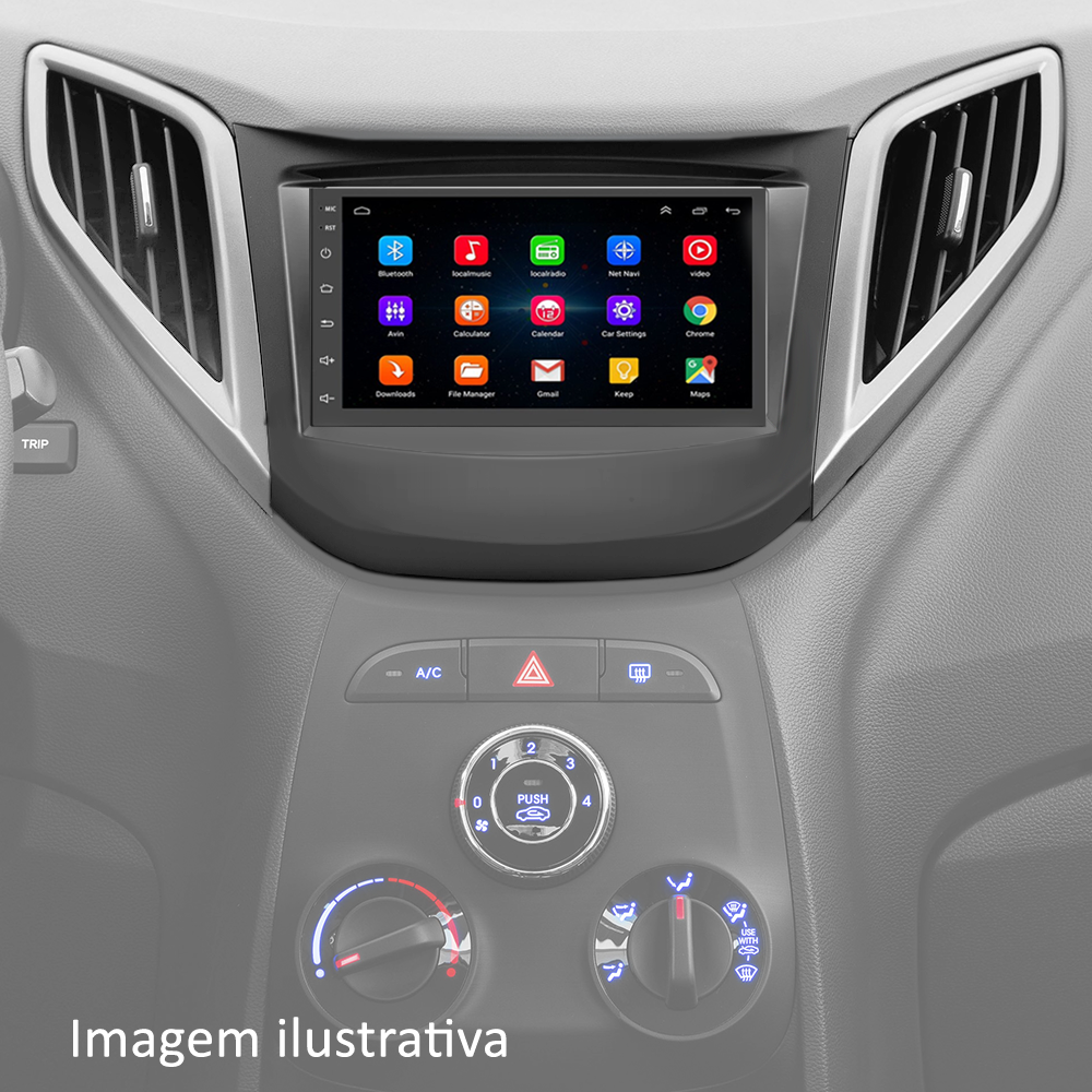 Kit Central Multimídia Android para Hyundai HB20 2012-2019 - Ecarshop