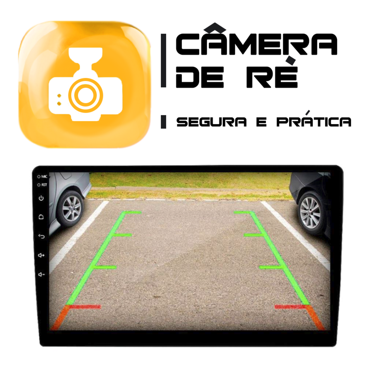 Kit Central Multimídia Android 9" Polegadas 2/32GB Chevrolet Onix 2020-2024 CarPlay WiFi GPS ...