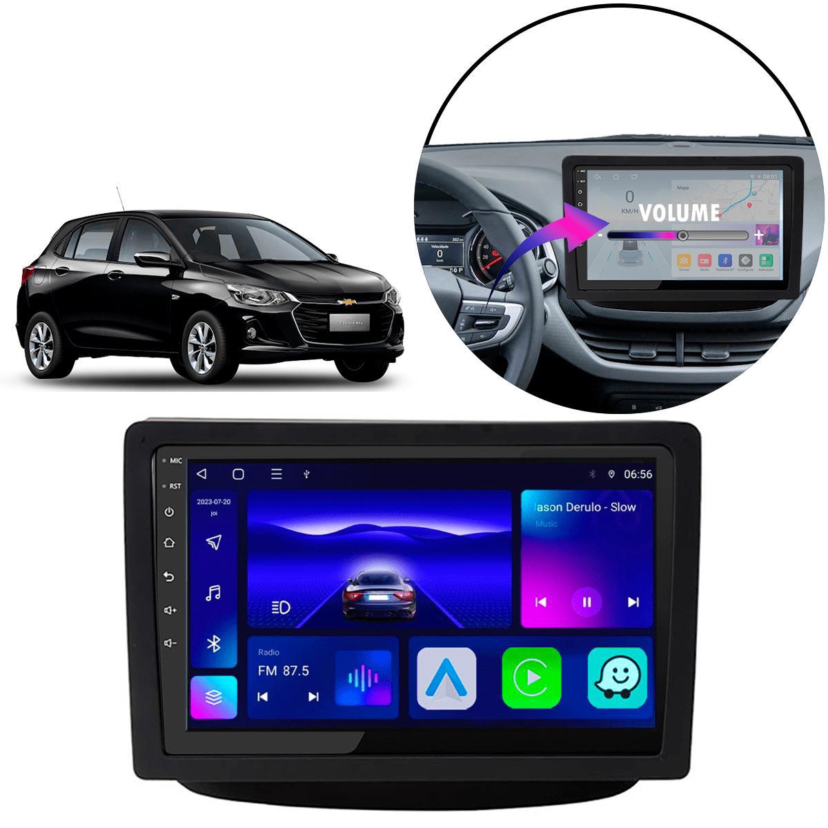 Kit Central Multimídia Onix 2024 GPS CarPlay Android Auto - Ecarshop