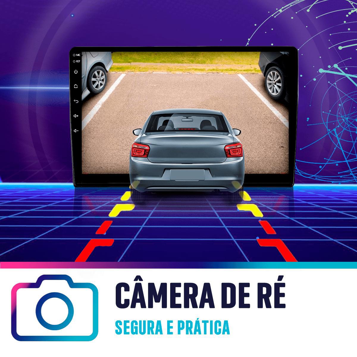 kit Central Multimídia Fiat Bravo Octa-Core 4GB RAM 64GB Full HD - Ecarshop