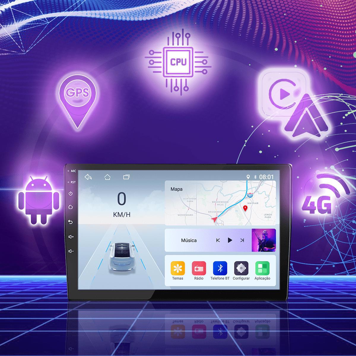 KIT MULTIMIDIA OCTA-CORE 9" FLUENCE 08/15 CARPLAY - Ecarshop