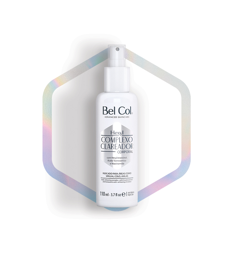 Hexyl Complexo Clareador Corporal Bel Col 110ml - Loja Estética PRO