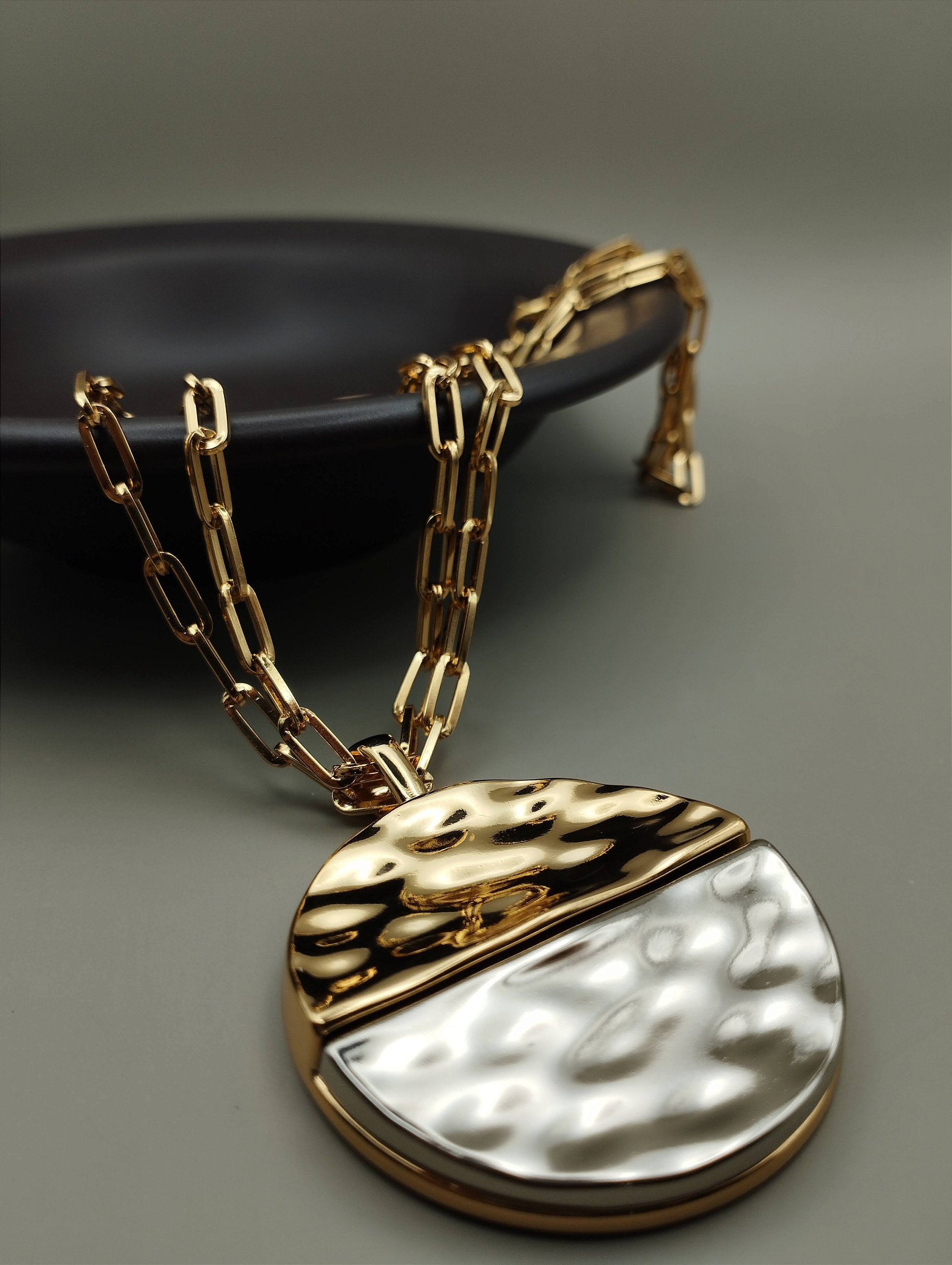 Colar pingente duo - Maria Fer