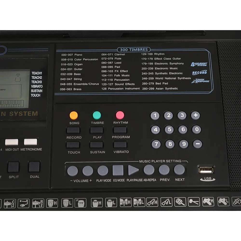 Teclado Musical KeyPower KP-500 é na Super Sonora! - Super Sonora Loja ...