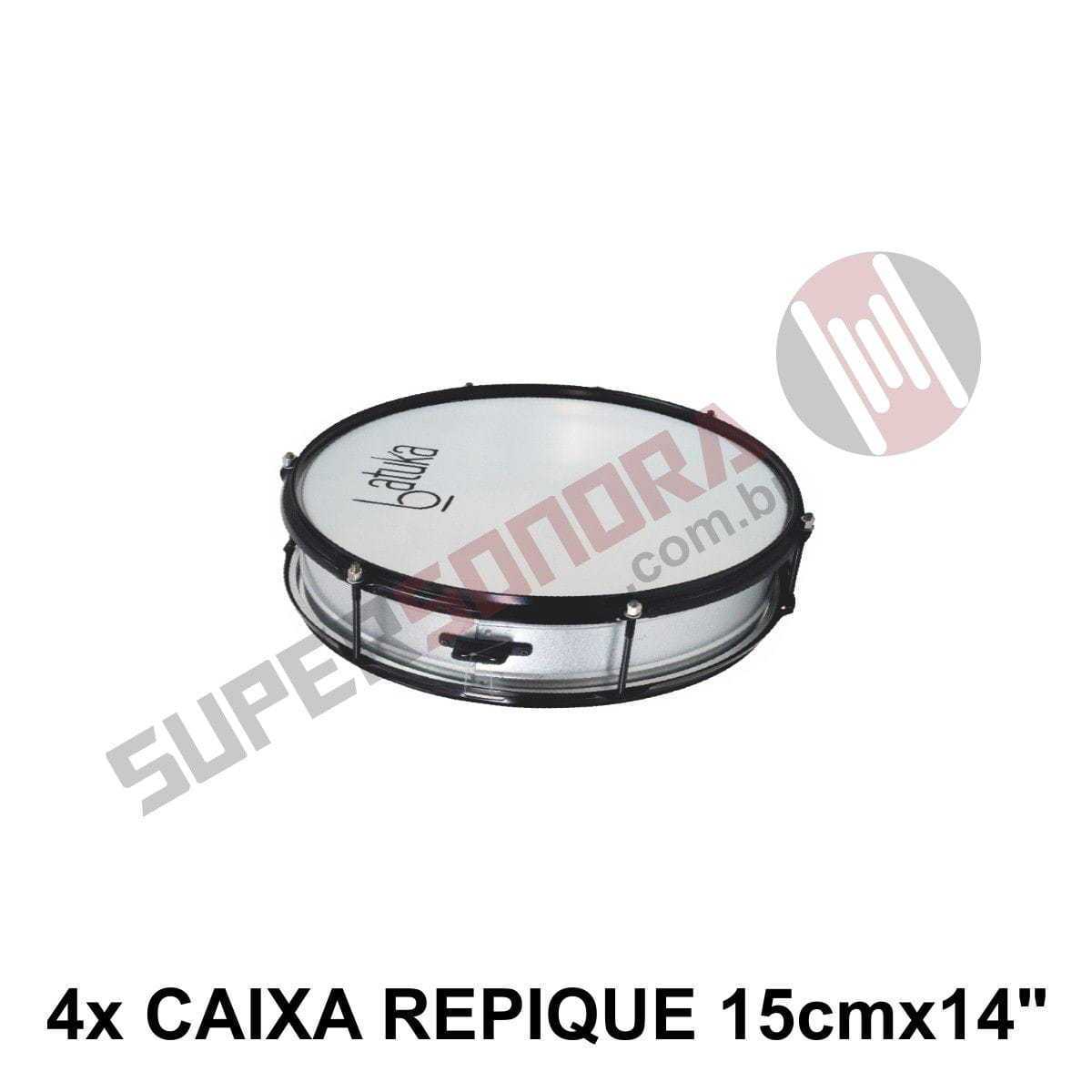 Kit Fanfarra Banda Escolar 18 Instrumentos Percussão - Super Sonora ...