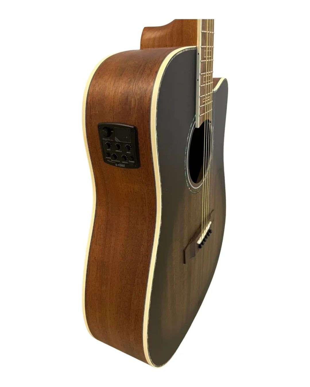 Violão Cutaway Zellmer Heritage Greyburst Fosco | Super Sonora - Super ...