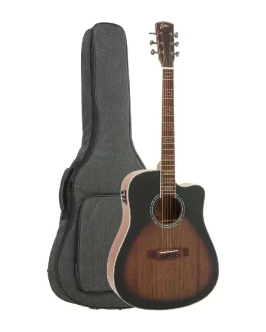 Violão Cutaway Zellmer Heritage Greyburst Fosco | Super Sonora - Super ...