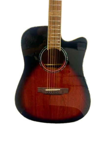 Violão Cutaway Zellmer Heritage Brownburst Brilhante | Super Sonora ...