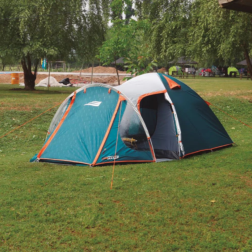 Barraca Indy 3/4 pessoas Nautika Grande Camping Impermeável c/ Avanço ...