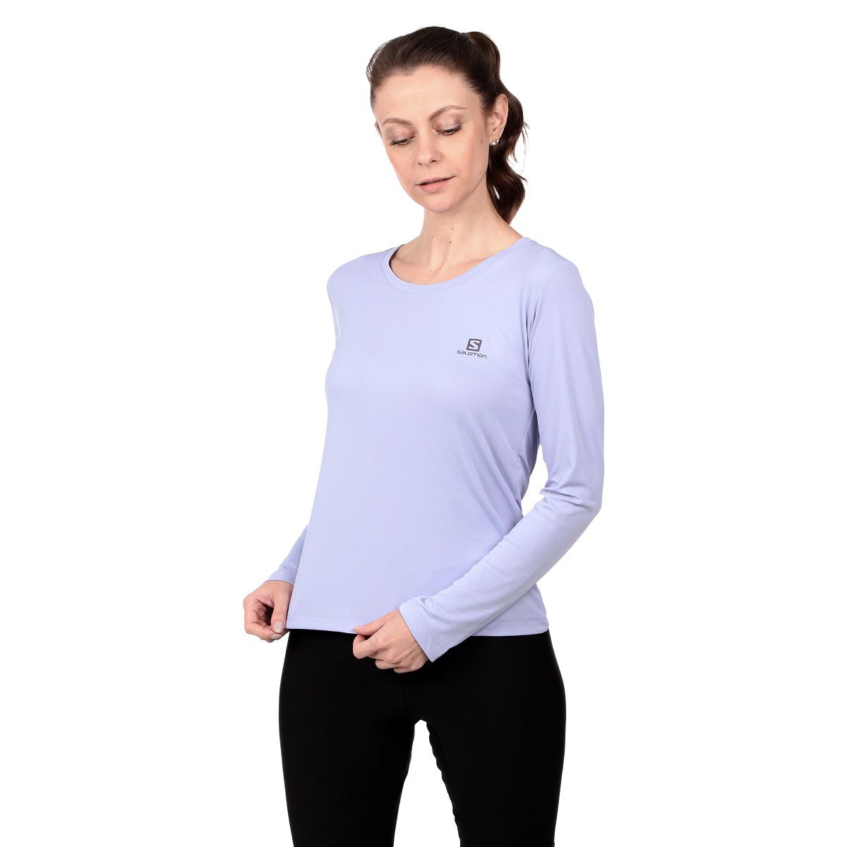 Camiseta Manga Longa Feminina Salomon Proteção UV LS TEE - Dalia Varejo ...