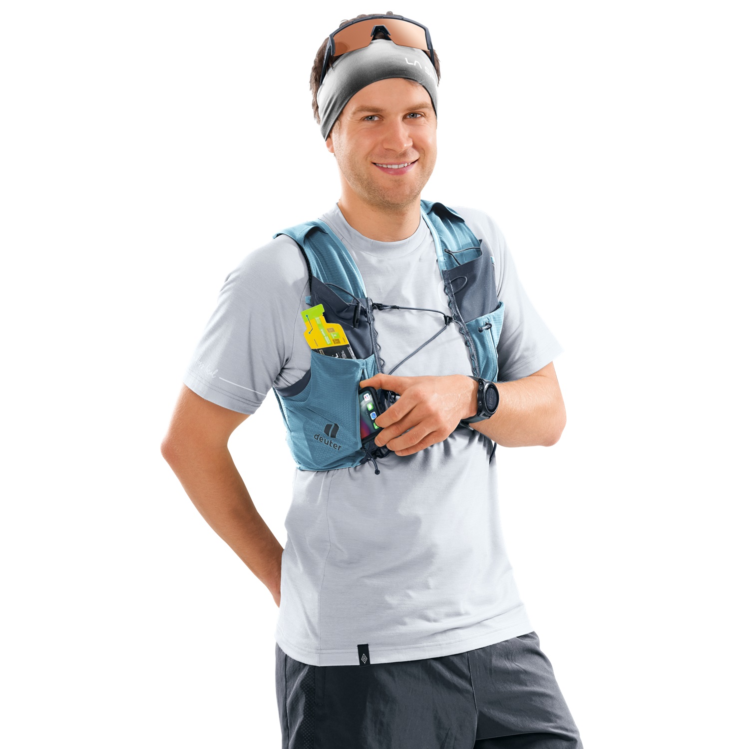 Mochila de Hidratação Deuter Traick 9 Colete Trail Running - Dalia ...