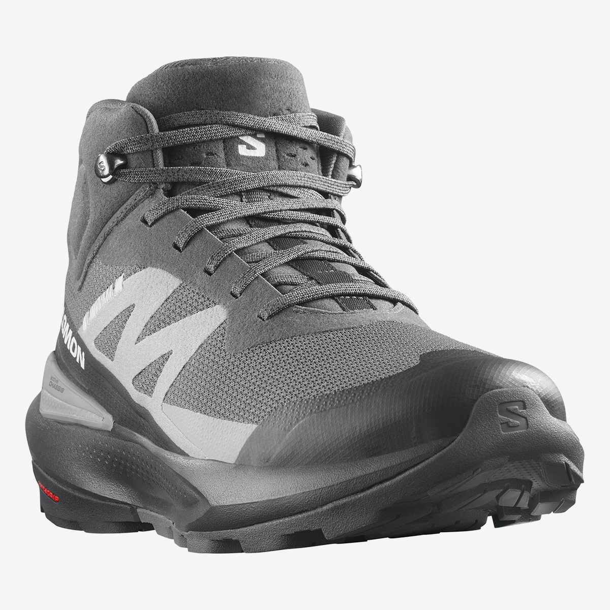 Bota de Trilha Masculina Salomon Elixir Activ Mid GTX Gore-Tex Cinza ...