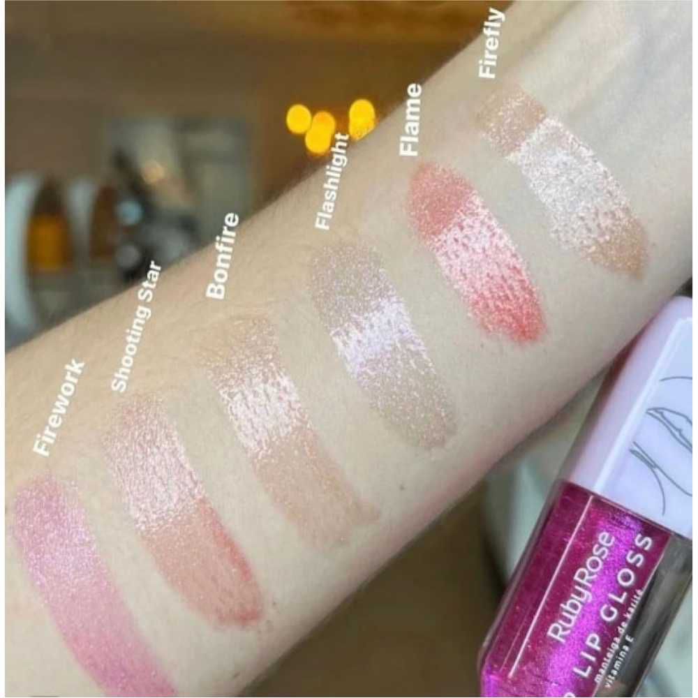 LIP GLOSS SHOOTING HB-8234-5 RUBY ROSE - Belezar