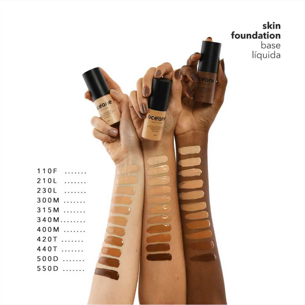 BASE LIQUIDA SKIN FOUNDATION EDITION 300M OCÉANE - Belezar
