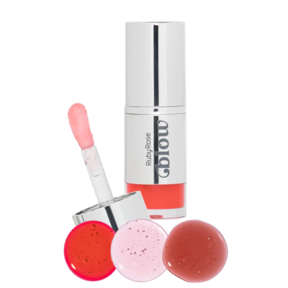 LIP OIL GLOW THEORY HB-L6513-1 RUBY ROSE BLOW - Belezar