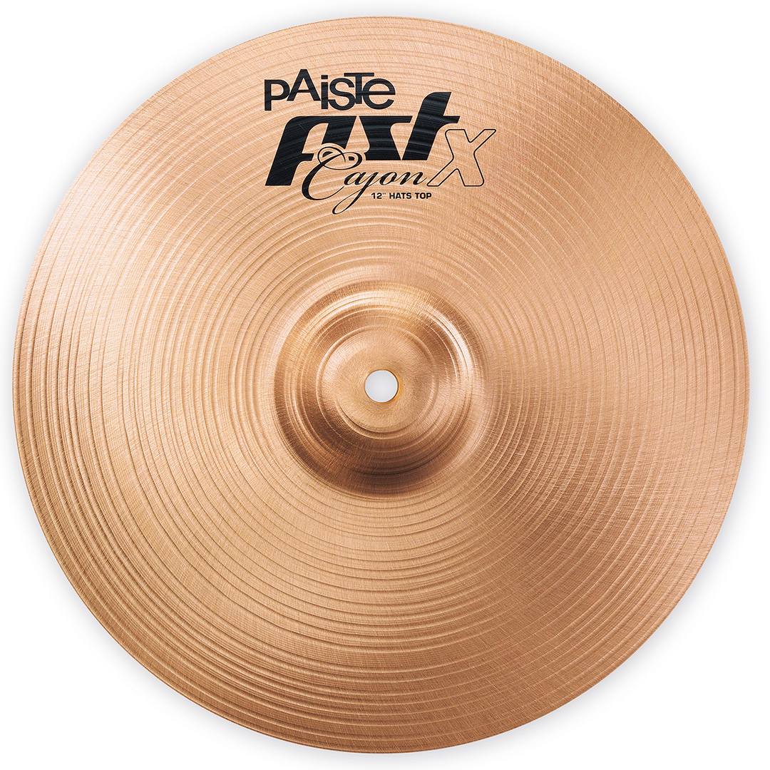Paiste PST X Cajon Hats 12" - Loja Paiste Brasil Oficial: Pratos de Bateria, Gongos e Acessórios ...