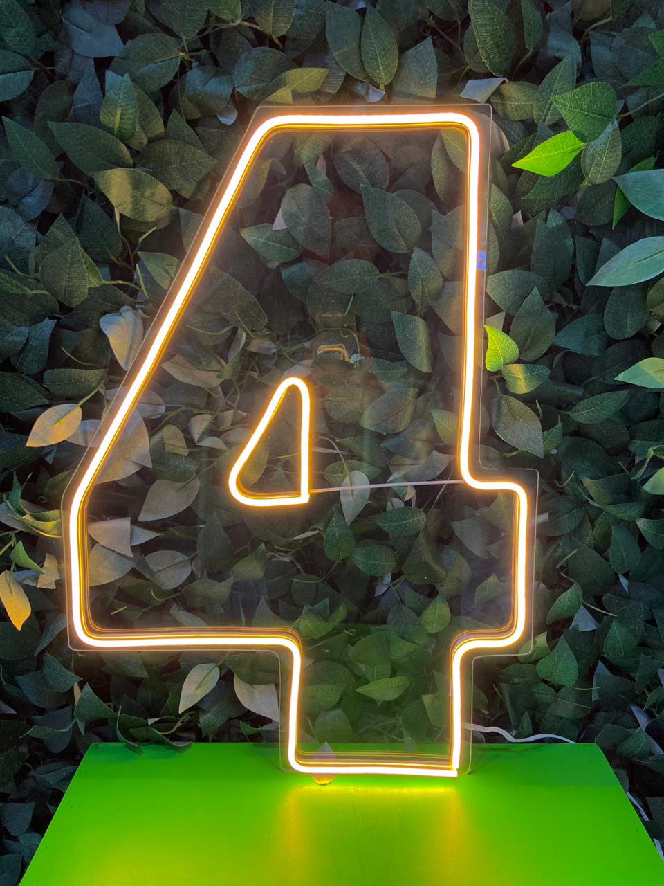 Luminoso Led - N4 - Folia Ateliê - Locação de Decorações