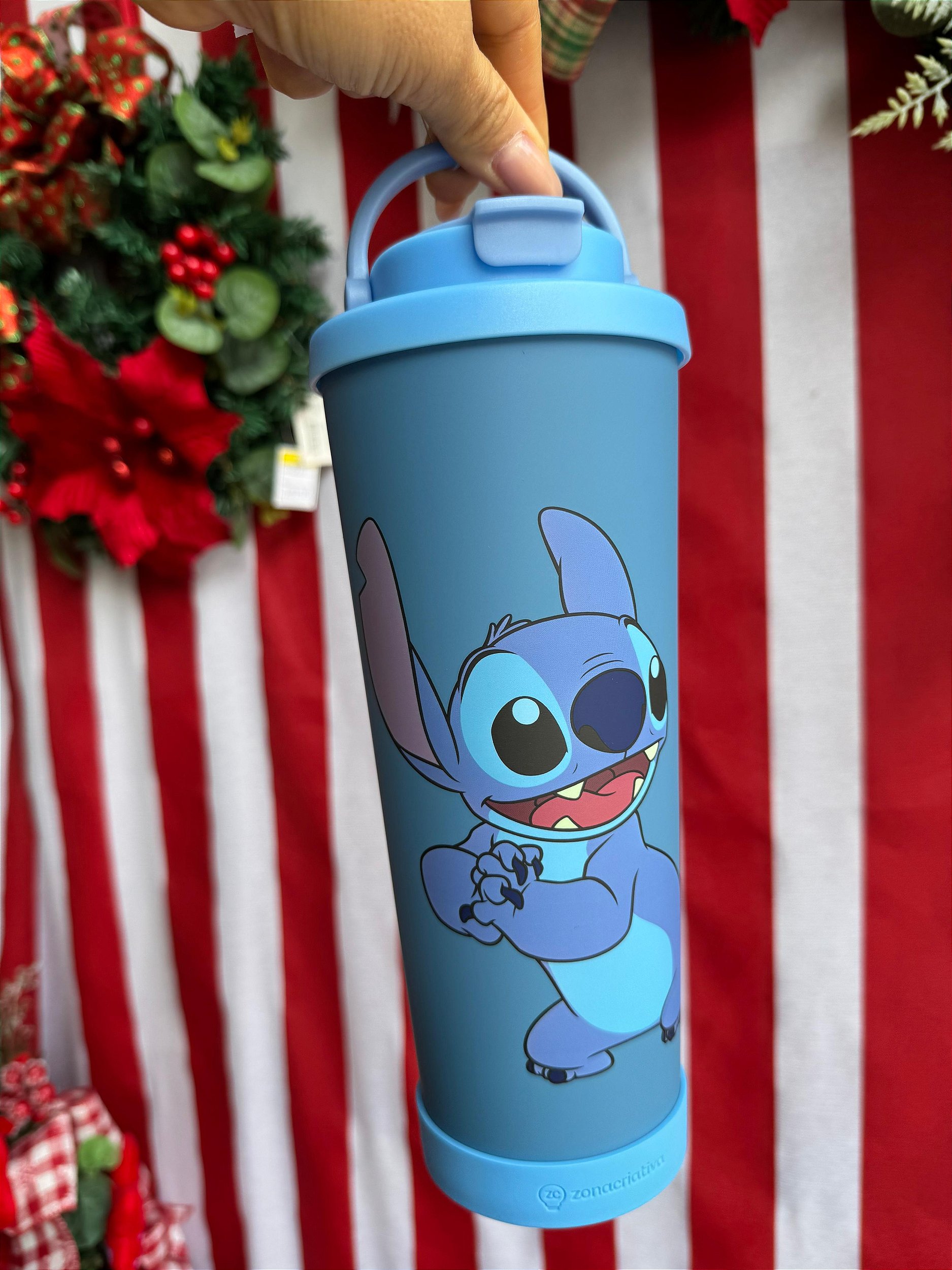 COPO SPRING 850ML STITCH - ClauMixx Presentes Criativos