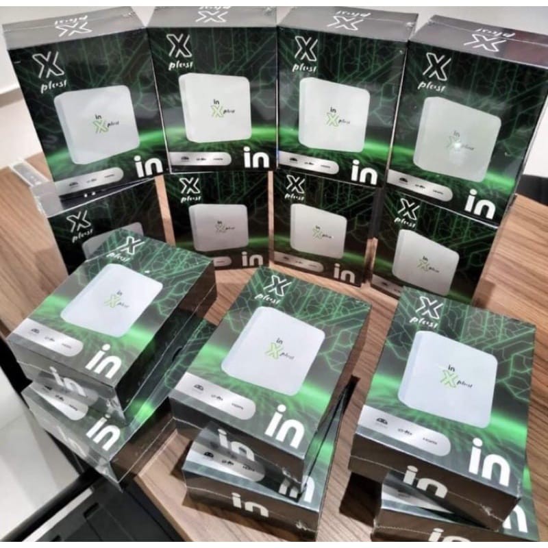 IN X PLUS BOX 4K Prime 100% Original Nova versão V4 mais de 800 Canais ...