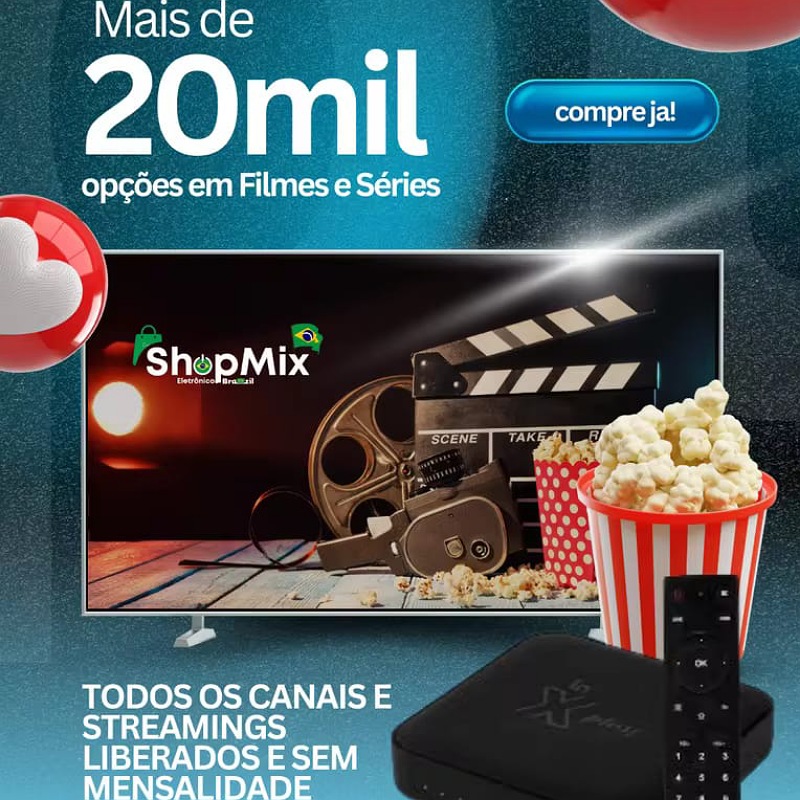 IN X PLUS BOX 4K Prime 100% Original Nova versão V4 mais de 800 Canais ...