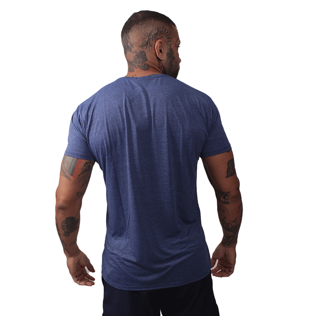 Camiseta BS Cross Básica - Azul - Aqui tem tudo para seu WOD