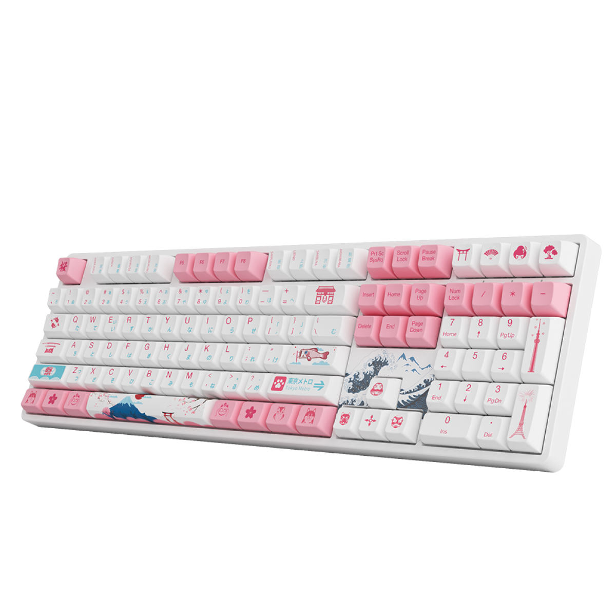 Teclado Mecanico Gamer Akko 5108S World Tour Tokyo, RGB, Switch Gateron ...