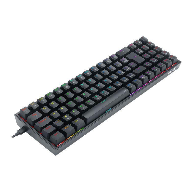 Teclado Mecanico Gamer Redragon Pollux, RGB, Switch Blue, Preto, K628 ...