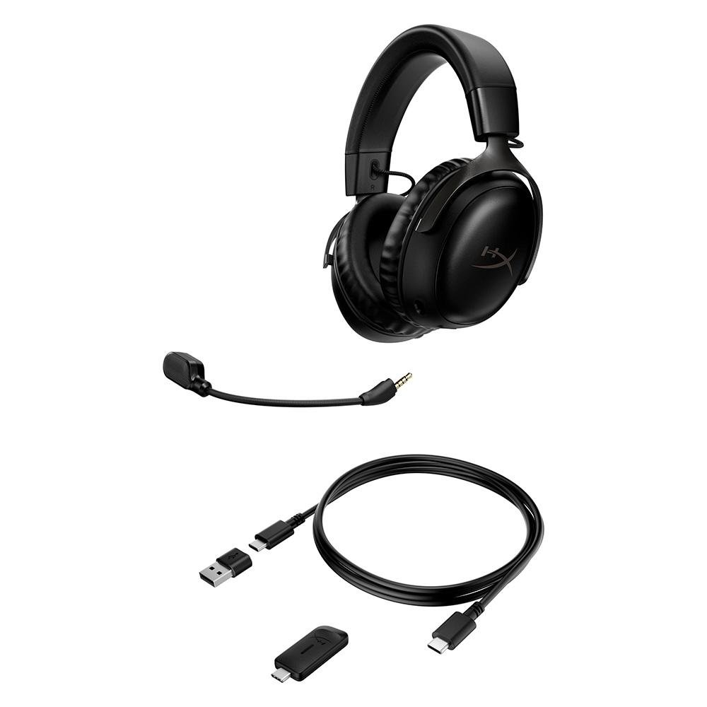 Headset Gamer Sem Fio HyperX Cloud III, Drive 53mm, Wireless, Multi ...