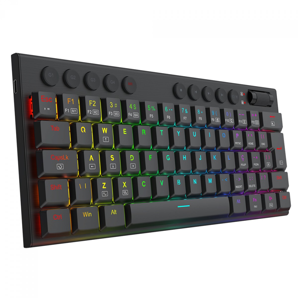 Teclado Gamer Mecânico Redragon Horus Mini, RGB, Low Profile, USB ...
