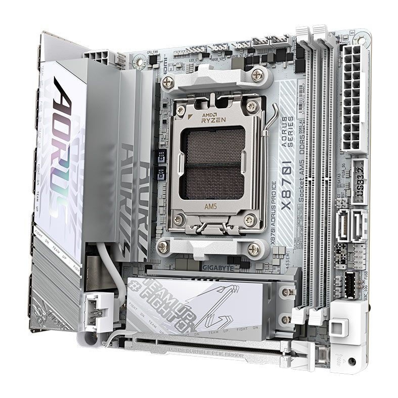 Placa Mae Gigabyte X870I Aorus Pro Ice - Fantasy Gaming - Fantasy Gaming