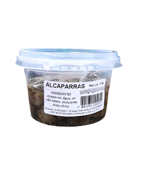Alcaparras em conserva 100g - EMPORIO DA TERRA