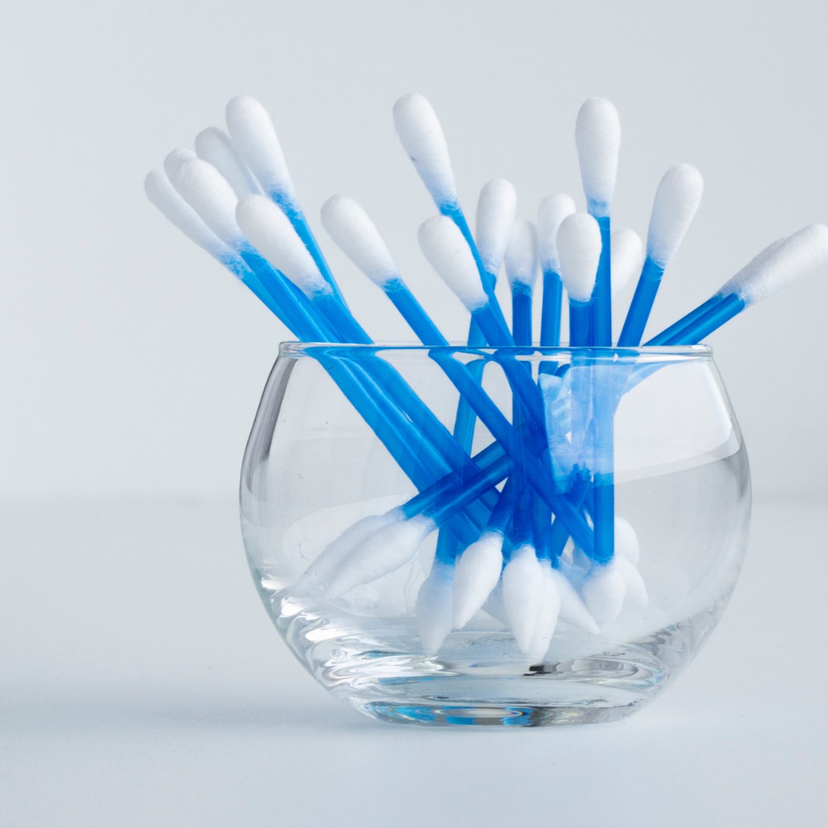 1000 Kits com 6 Cotonetes – 7,5cm | Haste Azul | Embalados ...