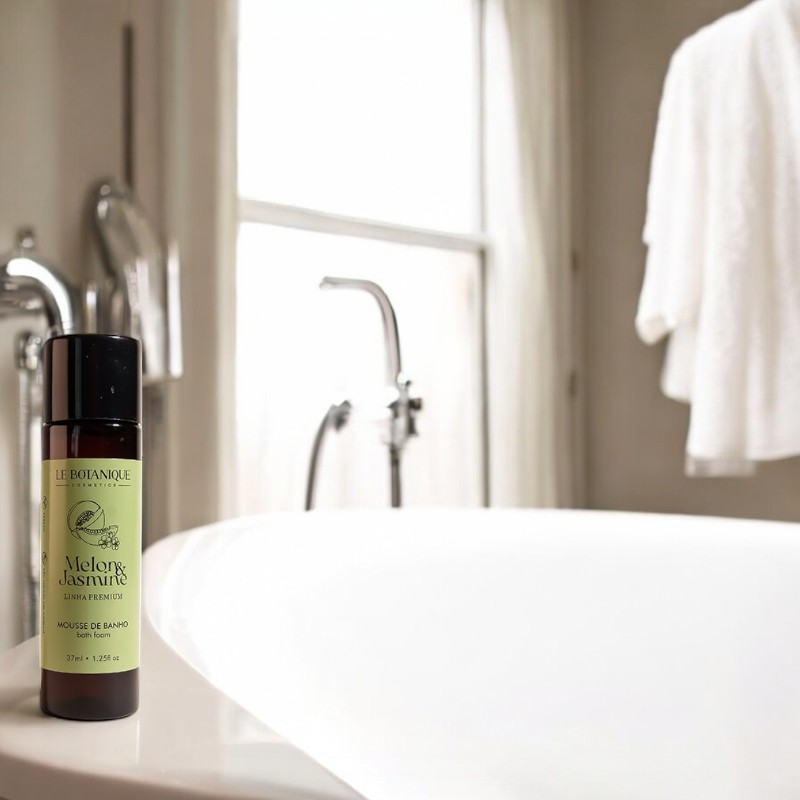 Mousse Banho Le Botanique Melon & Jasmine Frasco 37ml - Master Hotelaria