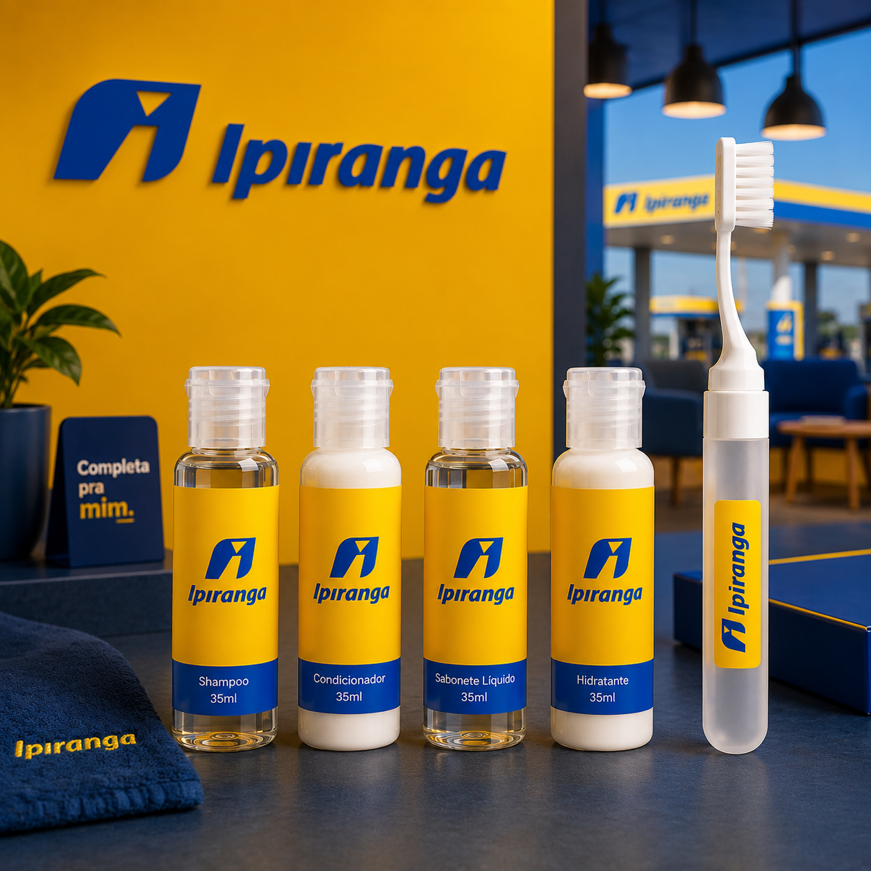 Kit Amenities Personalizado 5 Itens | Shampoo, Condicionador, Hidratan ...