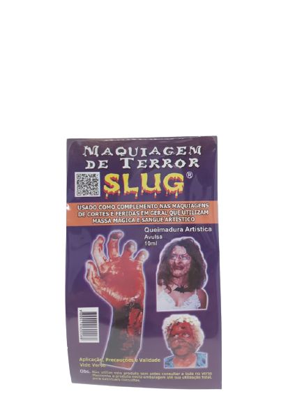 Kit Maquiagem de Terror Halloween Slug - Original Festas Empresa de ...