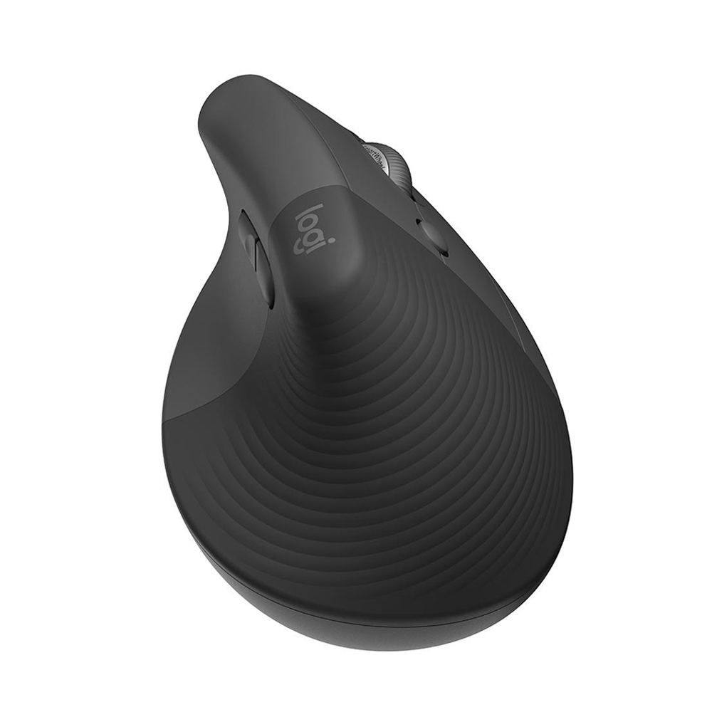Mouse Ergonômico Sem Fio Logitech Lift Vertical Grafite - Game Mania