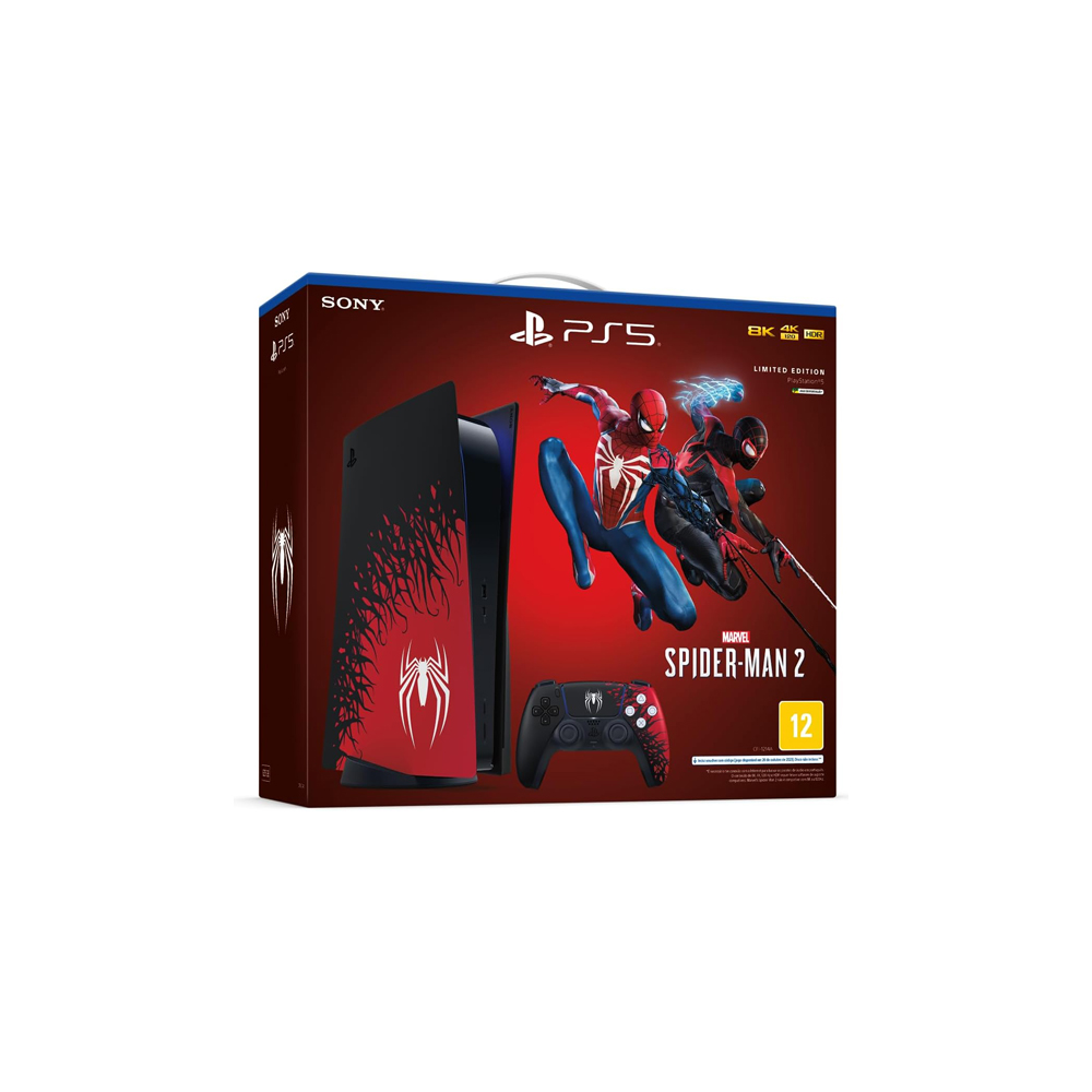 Console Sony PlayStation 5 Limited Edition + Spider-Man 2 - Game Mania