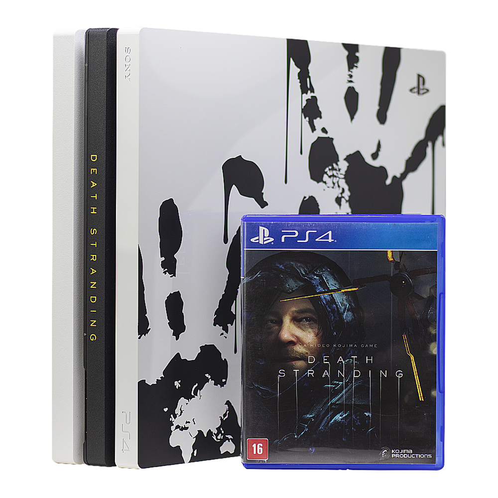 Console Usado Playstation 4 Pro 1TB Bivolt Edição Death Stranding ...